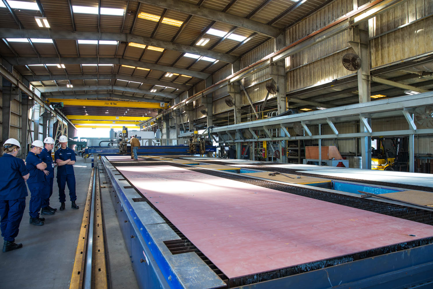 Future USCGC Argus, OPC #1, Steel Cut, Jan 7, 2019 | Chuck Hill's CG Blog