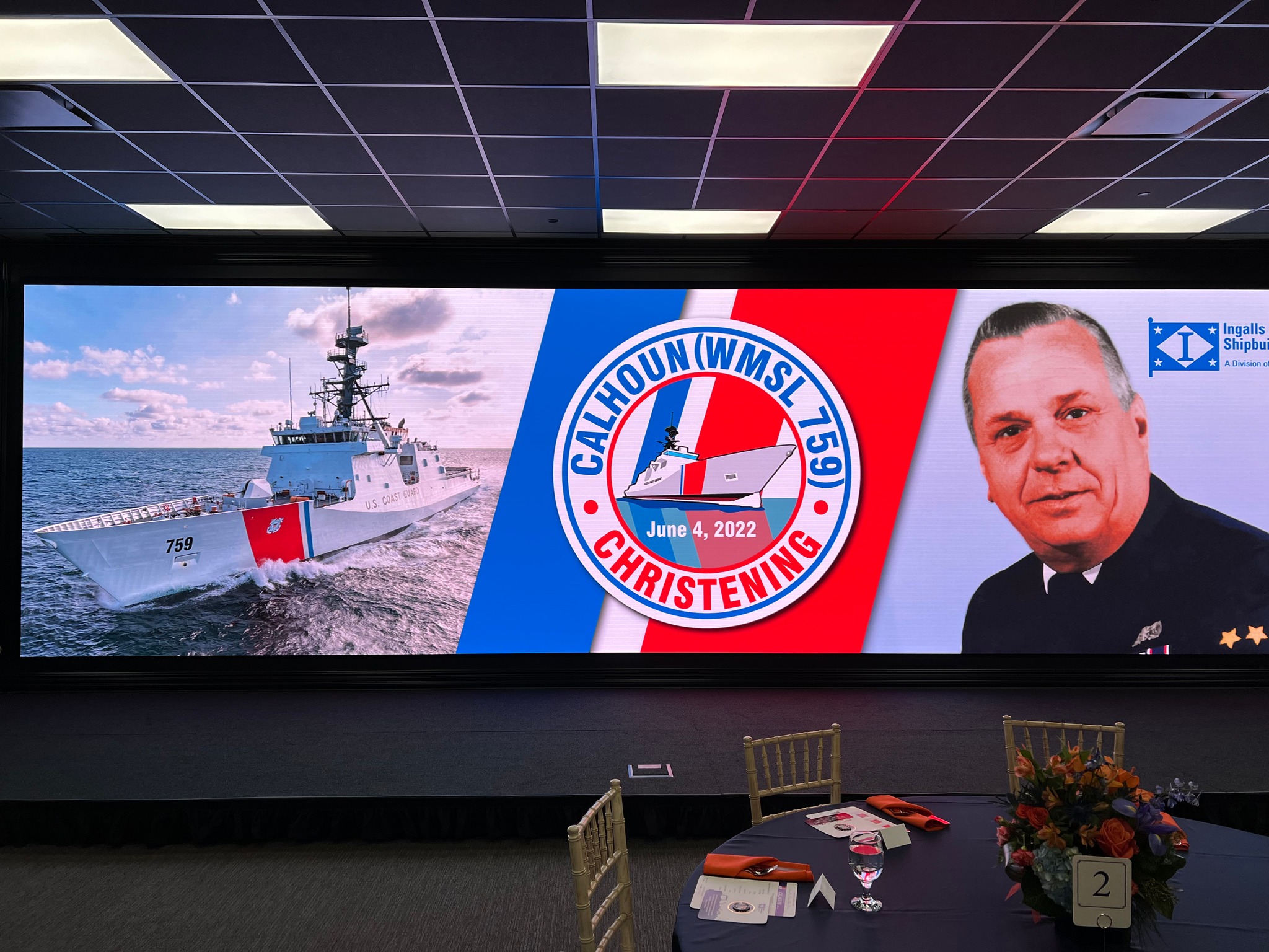 USCGC Calhoun, NSC#10, Christened 4 June, 2022 | Chuck Hill's CG Blog