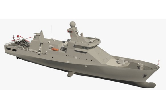 Indonesia Building Two 90 meter OPVs | Chuck Hill's CG Blog