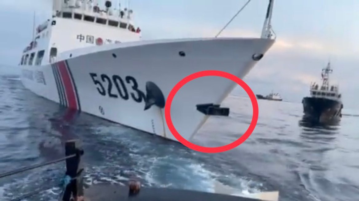 “USCG Pacific Comments Latest Chinese Ramming of Philippine Coast Guard ...