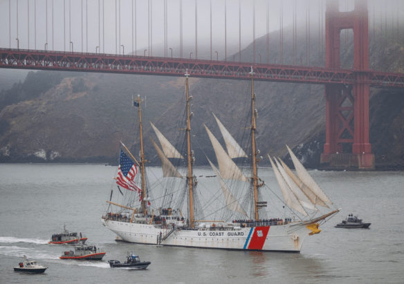 USCGC EAGLE, San Francisco Bay, 25 June 2025 | Chuck Hill's CG Blog