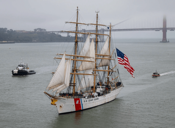 USCGC EAGLE, San Francisco Bay, 25 June 2025 | Chuck Hill's CG Blog